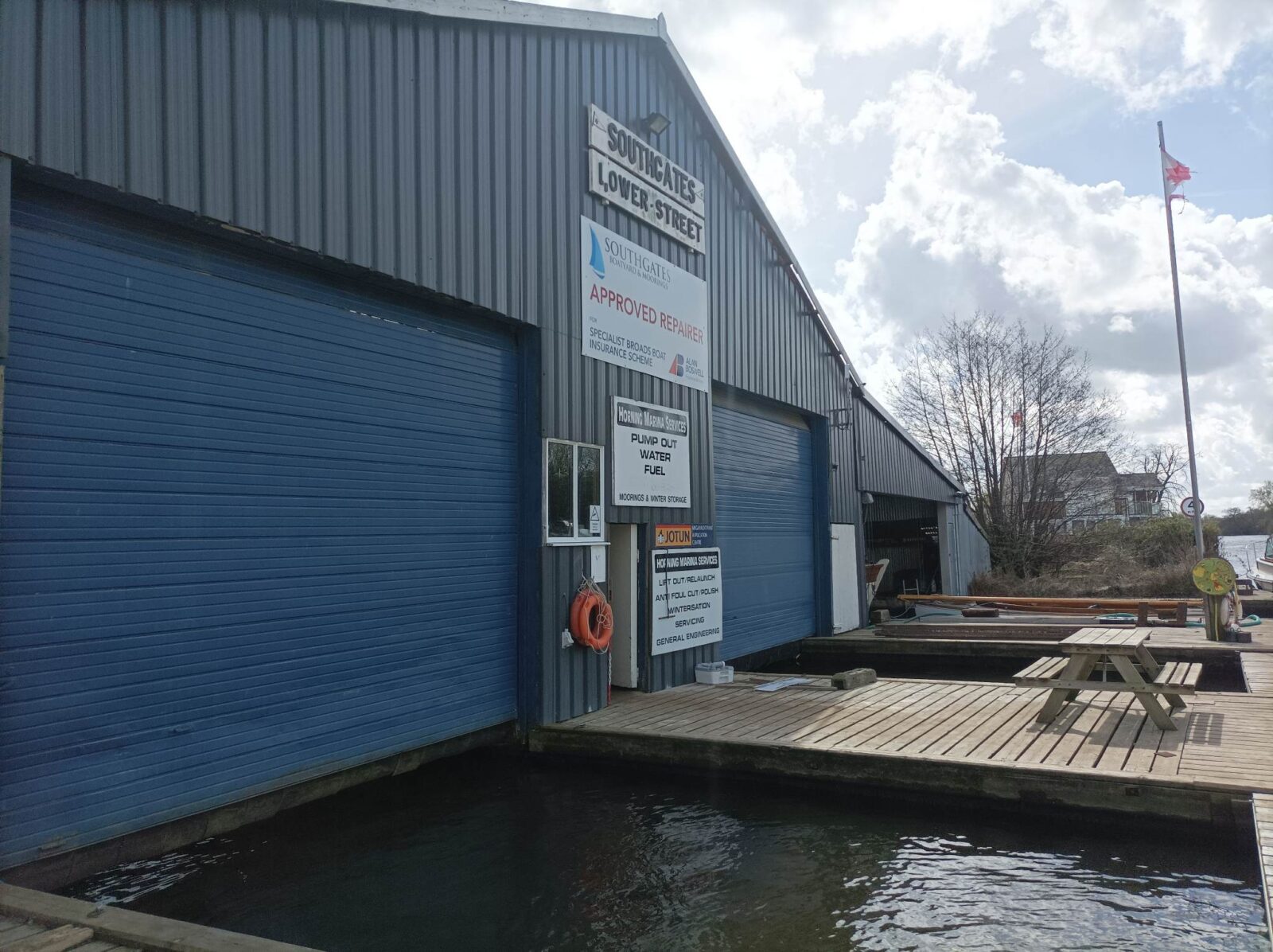 Southgates Boatyard & Moorings Horning Norfolk – Norfolk Broads Boats